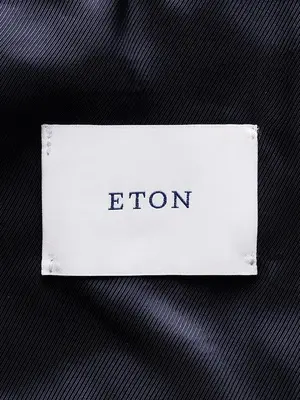 Eton Brushed-plaid Wool-silk Jacket