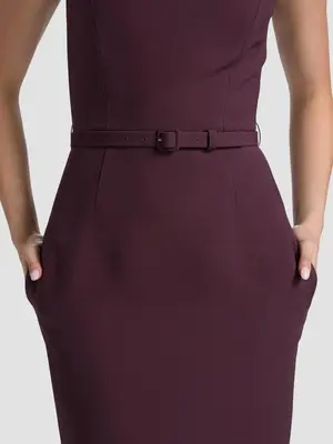 Adam Lippes Annette Wool-silk Sheath Dress