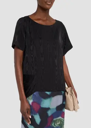 Dries Van Noten Caressa Draped Top