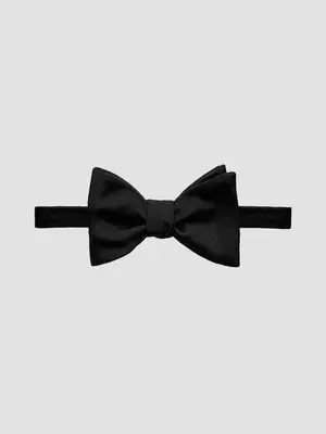 Eton Silk Bow Tie - Black