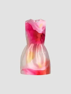 Prabal Gurung Dyed Twill Cocktail Minidress