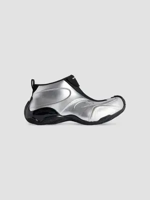 Balenciaga Basketball Sneakers - Silver Black