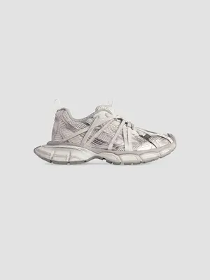 Balenciaga 3xl Extreme Laces B Sneakers - Grey