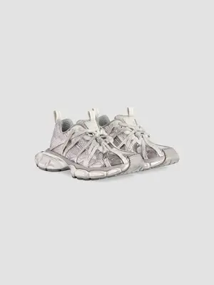 Balenciaga 3xl Extreme Laces B Sneakers - Grey
