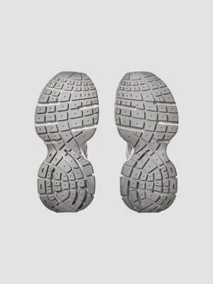 Balenciaga 3xl Extreme Laces B Sneakers - Grey