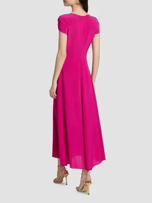 Prabal Gurung Twist Cap-sleeve Gown