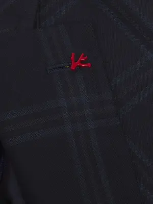 Isaia Delain Plaid Wool Jacket