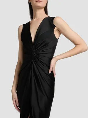 Prabal Gurung Lily Twist Front Midi-dress