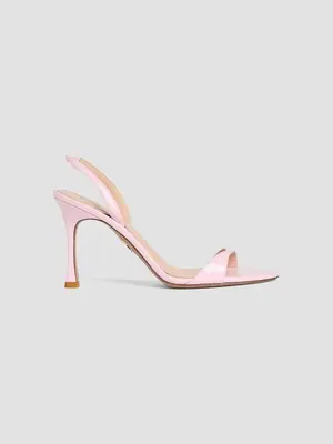 Retrofete Fortune 100mm Leather Slingback Sandals