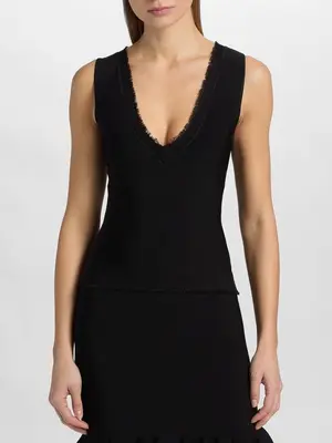 Adam Lippes Ria Fringe-edge Top