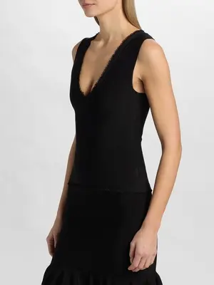Adam Lippes Ria Fringe-edge Top
