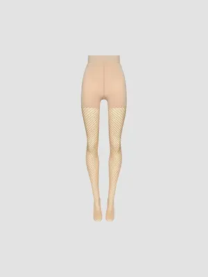 Wolford Dots Control-top Tights - Beige