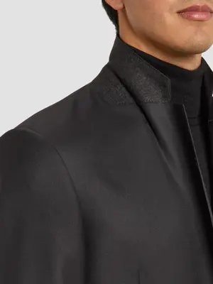 Giorgio Armani Basic Wool Single-breasted Suit
