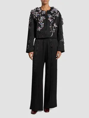 Dries Van Noten Vonda Floral Emboidered Jacket