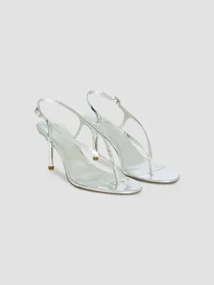 Retrofete Klotilde Leather Slingback Sandals