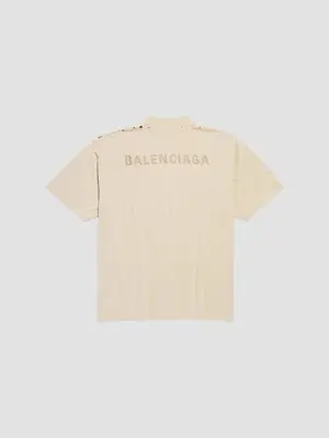 Balenciaga Fit T-shirt - Beige