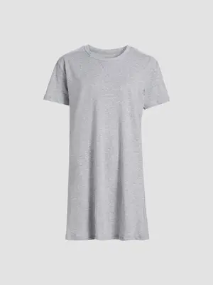 PAPINELLE Jada Cotton Knit T-shirt Nightie - Grey