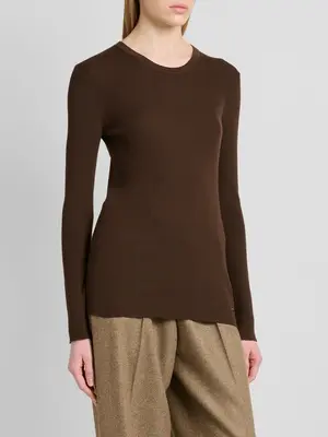 Kiton Fitted Wool Sweater