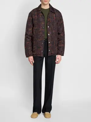 Dries Van Noten Floral-print Nylon Coach's Jacket