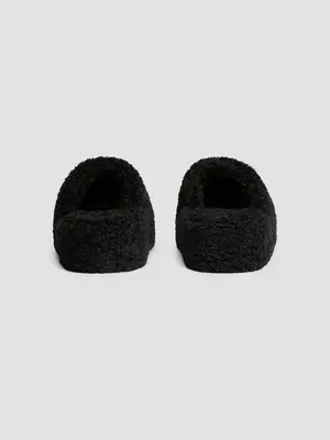 Balenciaga Furry Platform Sandals