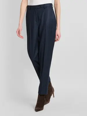 Kiton Jogger Stretch Wool Trousers