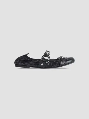 Balenciaga City Ballerina Flats
