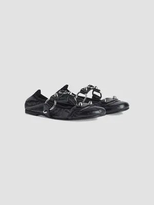 Balenciaga City Ballerina Flats