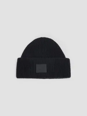 Acne Studios Pana Rib-knit Beanie - Black