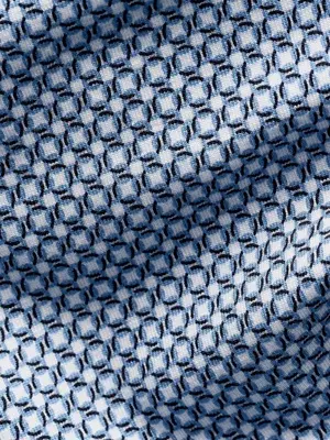 Eton Printed Stretch-cotton Slim-fit Shirt