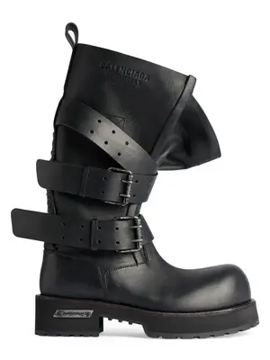 Balenciaga Venom High Boots - Black