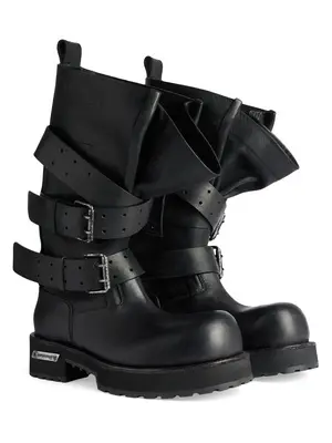 Balenciaga Venom High Boots - Black