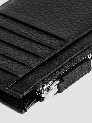 Balenciaga Credit Long Coin And Card Holder - Black