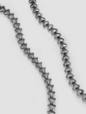 David Yurman Armory Necklace In Anthracite Titanium, 9.5mm