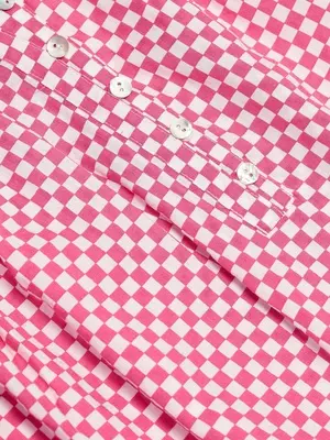 PAPINELLE Anais Checker Gathered Nightie