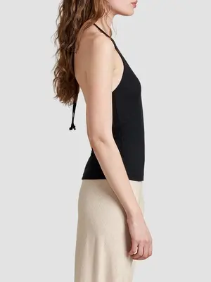 LA LIGNE Halter Tank Top