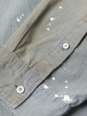 Acne Studios Setar Cotton Chambray Button-front Shirt