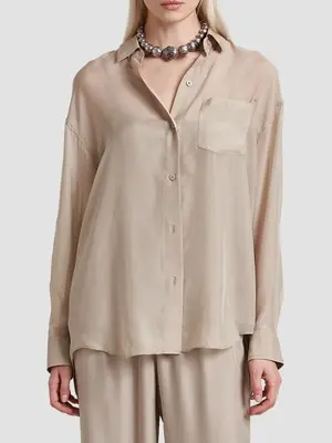 LA LIGNE Freya Shirt - Beige