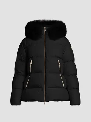 Moncler Laichefur Puffer Jacket - Black
