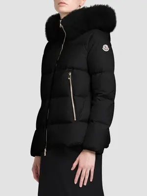 Moncler Laichefur Puffer Jacket - Black