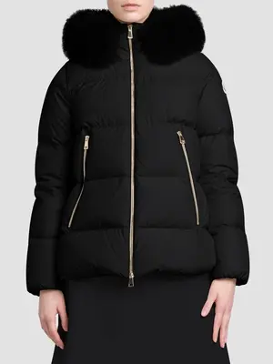 Moncler Laichefur Puffer Jacket - Black