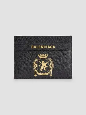 Balenciaga Passport Card Holder - Black