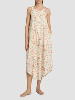PAPINELLE Amber Floral Cotton Nightgown