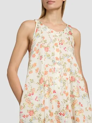 PAPINELLE Amber Floral Cotton Nightgown