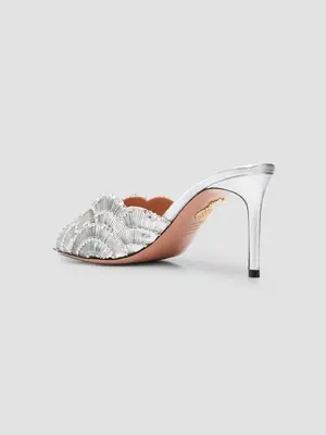 AQUAZZURA Ce Soir 75mm Mules