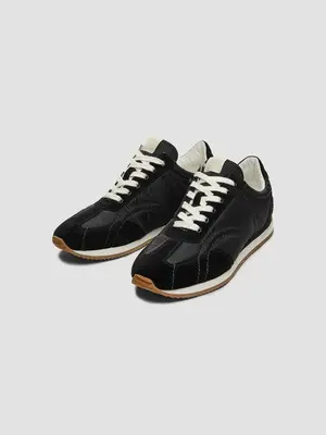 TOTEME Sport Low-top Sneakers - Black