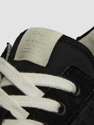 TOTEME Sport Low-top Sneakers - Black