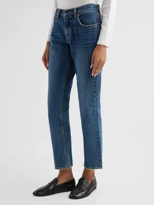 Ramy Brook Milla Straight-leg Ankle Jeans