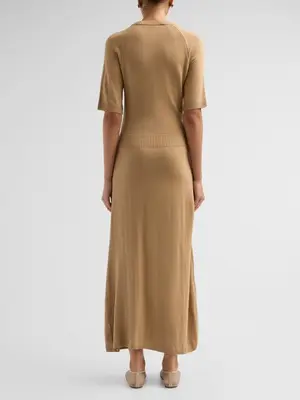 Ramy Brook Wendy Wool Midi Dress