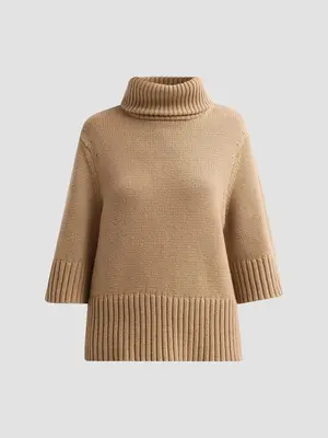 Michael Kors Funnell Neck Knit Cashmere Sweater