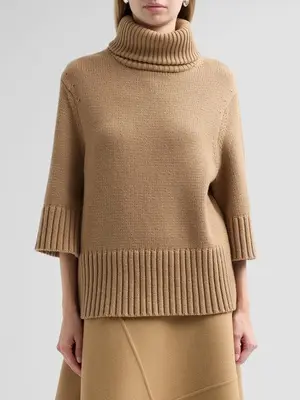 Michael Kors Funnell Neck Knit Cashmere Sweater